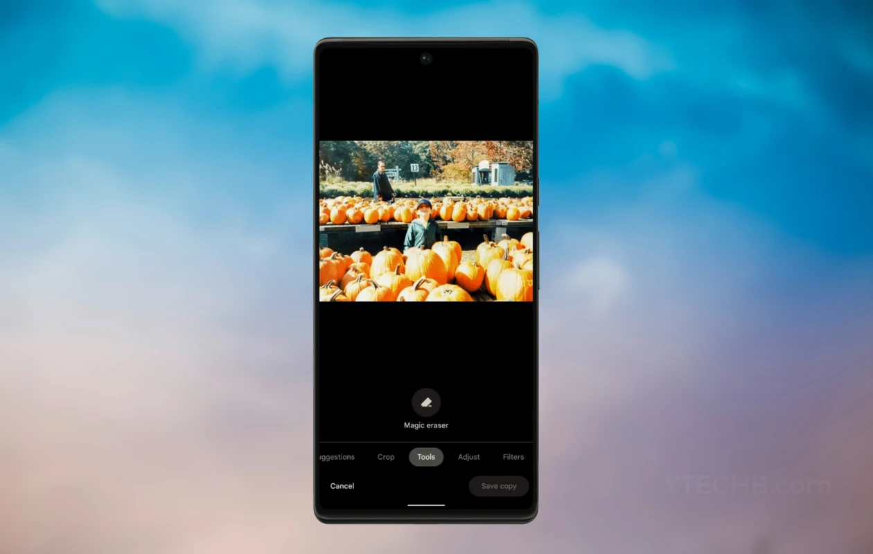 Google Pixel 7 Pro で Magic Eraser を使用する方法 (オブジェクトの削除) - 世界の顔