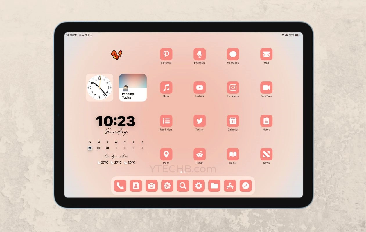 iPadのホーム画面をカスタマイズする方法[究極ガイド] - 世界の顔