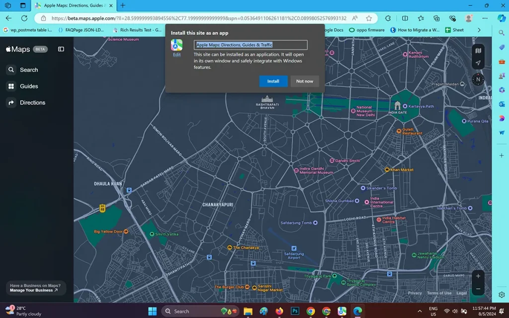 WindowsでApple Mapsを使う方法【公式方法】 - 世界の顔