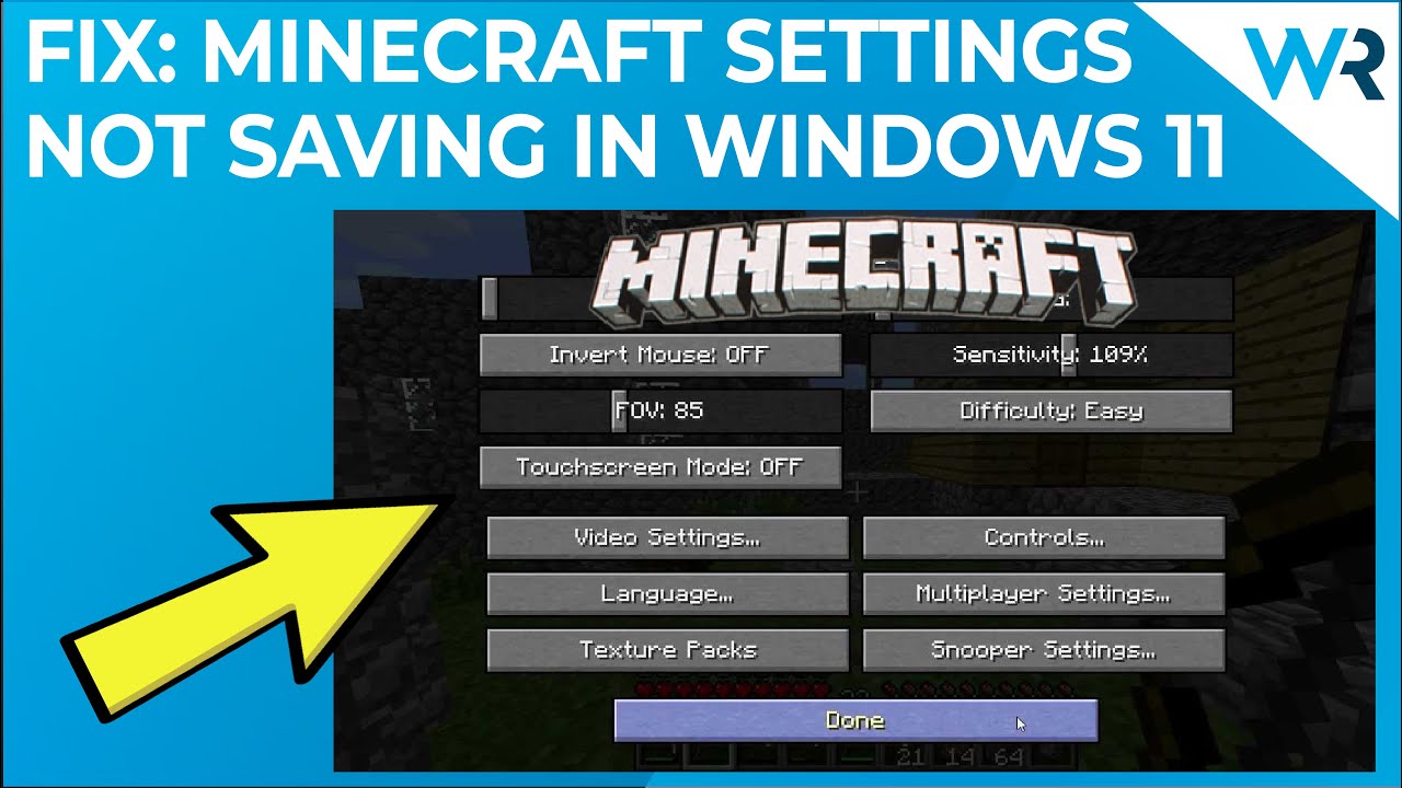 Windows 11 で Minecraft の設定を保存するための解決策 - 世界の顔