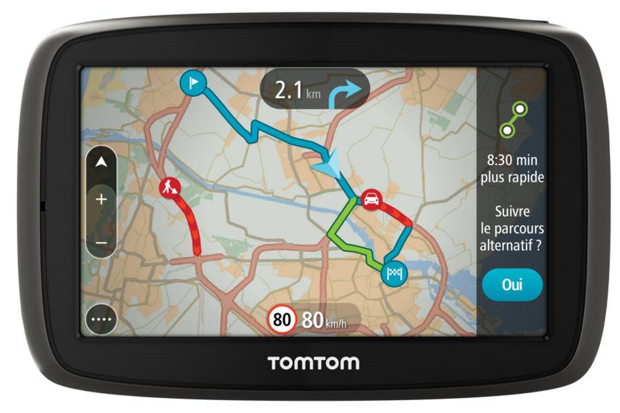 Tomtom GO 40 テクニカルシート - 世界の顔