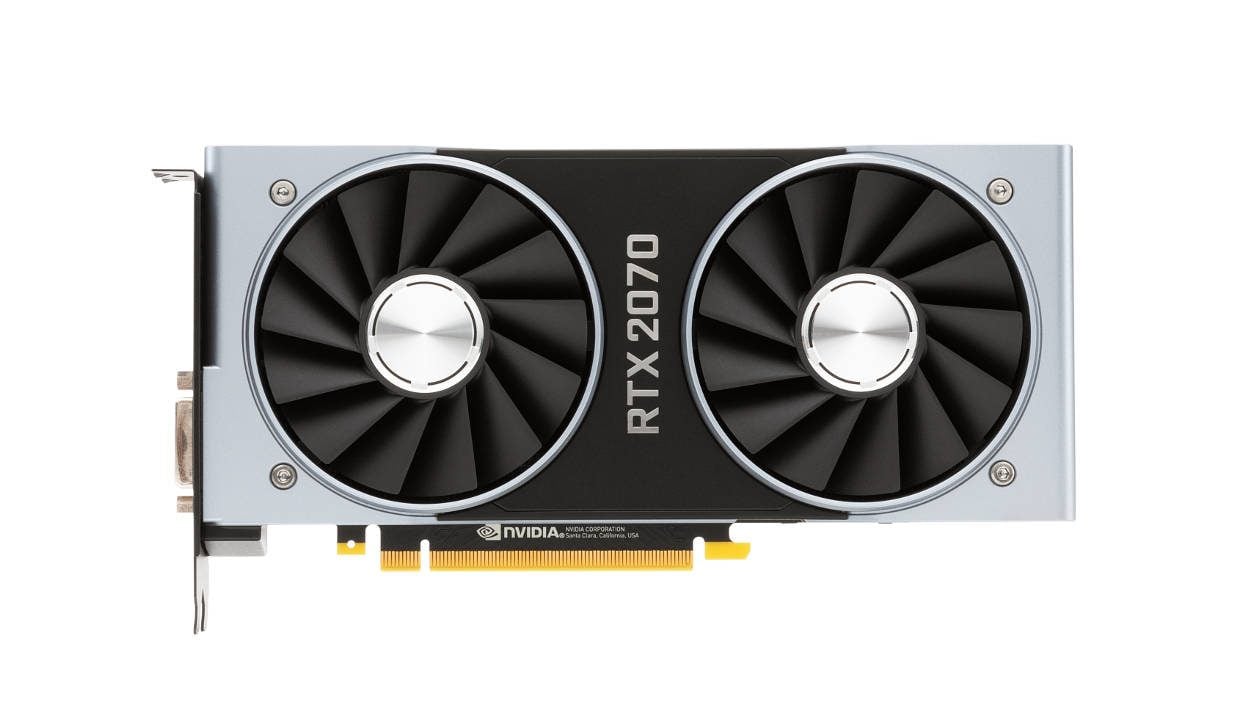 Nvidia GeForce RTX 2070 Founders Edition、AMD Radeon RX 6800 XT